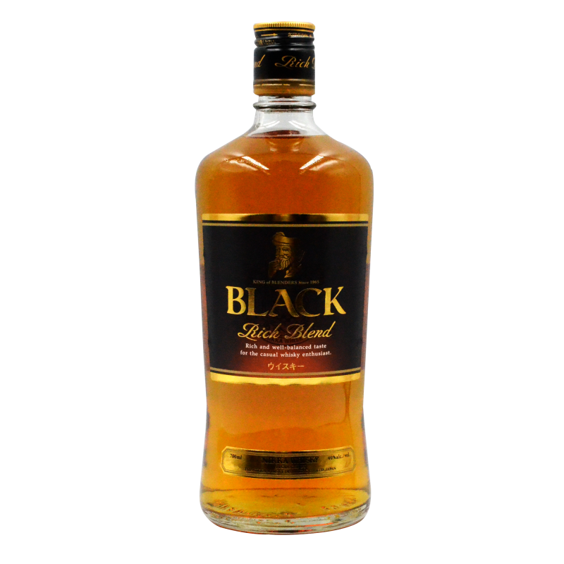 NIKKA Whisky BLACK NIKKA RICH BLEND 700ML – McAsia Foodtrade Corporation