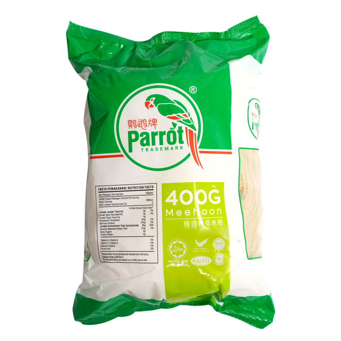PARROT TRADITIONAL RICE VERMICELLI 400G – McAsia Foodtrade Corporation